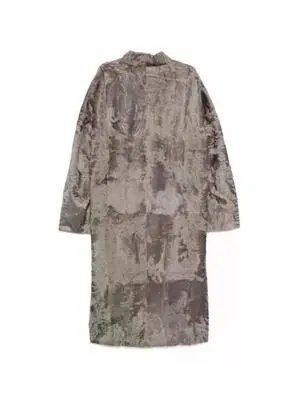 LISKA Long-sleeve Belted Coat
