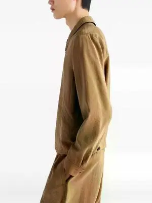 LEMAIRE Crinkled-texture Zipped Jacket