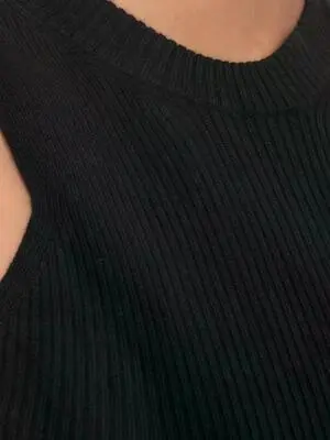 Rick Owens Ribbed Knit Tower Tank