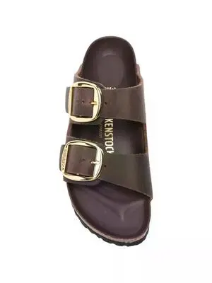 BIRKENSTOCK Arizona Double Strap Buckle Fastening Sandals - Brown