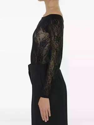Saint Laurent Floral-pattern Bodysuit