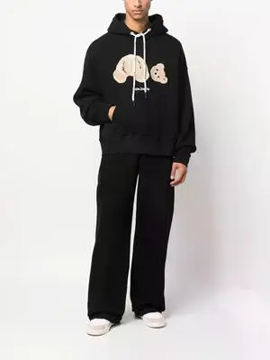 Palm Angels Teddy Bear Print Hoodie