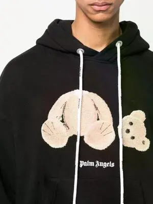 Palm Angels Teddy Bear Print Hoodie