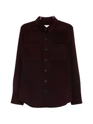 Eric Bompard Long-sleeves Shirt Jacket - Purple