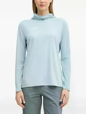 MAMMUT Selun Fl Sun Performance Hoodie - Blue