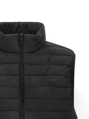 BOSS Urbanex Water-repellent Padded Gilet With Reflective Accents