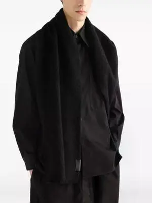 LEMAIRE Fluffy Scarf In Alpaca Wool Blend