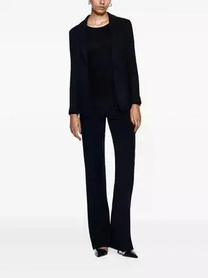 Giorgio Armani Fine-knit Round-neck Sweater