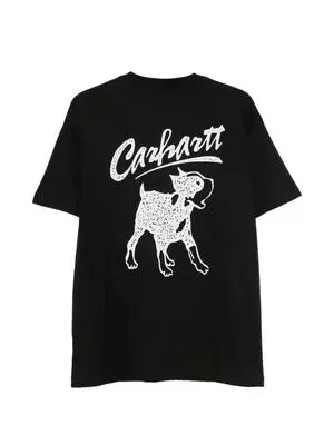 Carhartt Work In Progress Pup Logo-print T-shirt