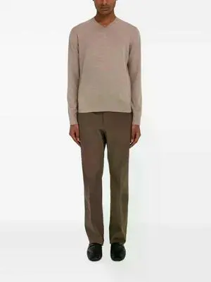 FERRAGAMO Knitted V-neck Sweater
