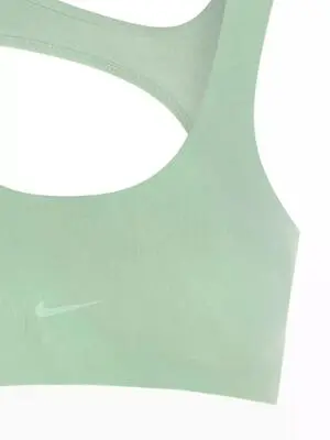 Nike Zenvy Cut-out Logo-print Sports Bra