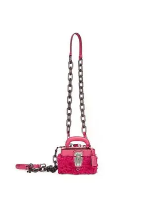Moschino Leather Shoulder Bag - Pink