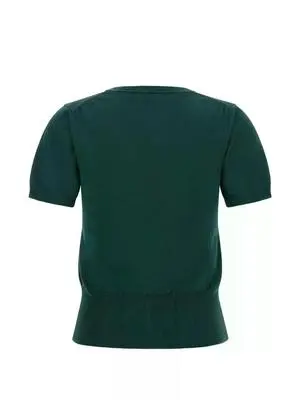 VIVIENNE WESTWOOD Bea Orb Embroidered T-shirt - Green