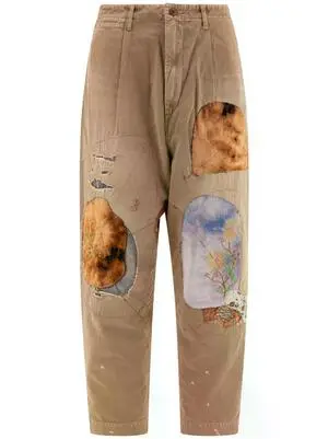 Kapital Katsuragi Gypsy Patch Remake Trousers