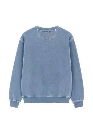 LES HÉRITIERS Embroidered Cotton Sweatshirt