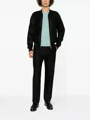 TOM FORD Wave Jacquard Bomber Jacket