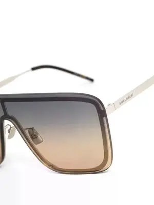 Saint Laurent Mask Lens-frame Sunglasses