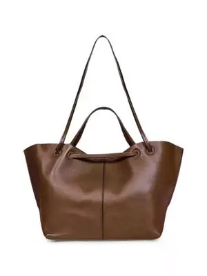 Max Mara Double Nappa-leather Shopper Bag