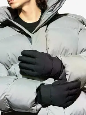 Canada Goose Padded Logo Trim Gloves