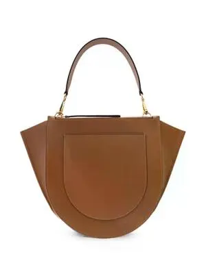 WANDLER Medium Hortensia Leather Tote Bag