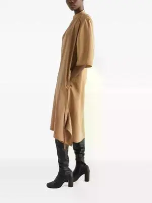 LEMAIRE Soft-collar Dry Silk Dress