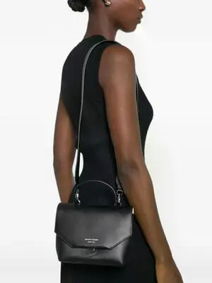 Emporio Armani Mini 1981 Leather Tote Bag