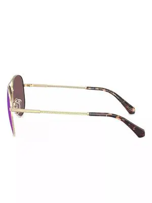Michael Kors Chain-detail Pilot Sunglasses