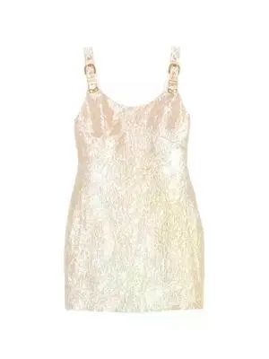Versace Metallic Cocktail Dresses