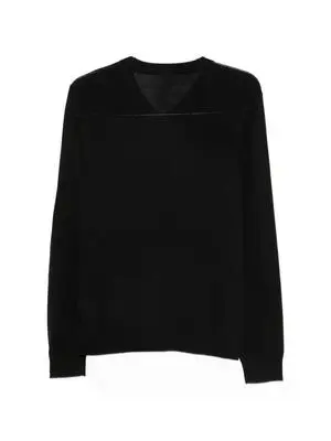 Paul Smith V-neck Merino-wool Sweater - Black