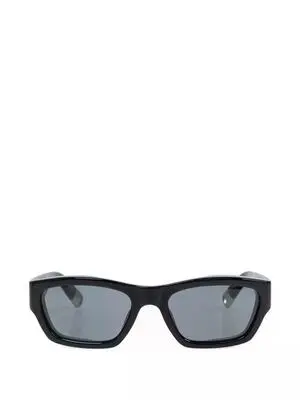 Jacquemus Rectangle-frame Sunglasses - Black