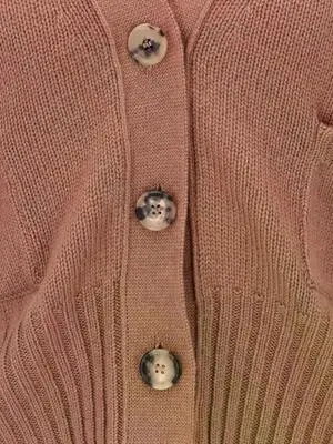 Isaia Button-up Patch-pocket Cardigan - Brown