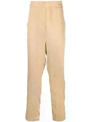 Saint Laurent Straight-leg Silk-blend Trousers