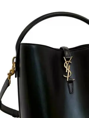 Saint Laurent Le 37 Supple Bucket Bag - Black