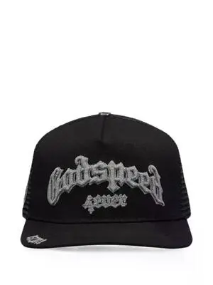 GODSPEED Forever Embroidered Trucker Hat - Black
