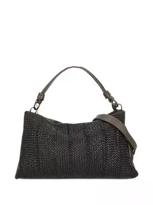 REPTILE'S HOUSE Braided Tassel-detail Shoulder Bag - Brown