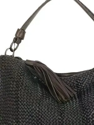 REPTILE'S HOUSE Braided Tassel Detail Shoulder Bag