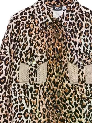 Dolce & Gabbana 2000s Leopard-print Shirt