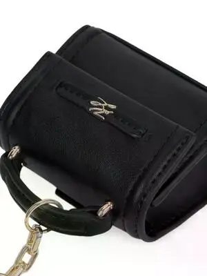 Karl Lagerfeld Autograph Keychain With Logo Plaque