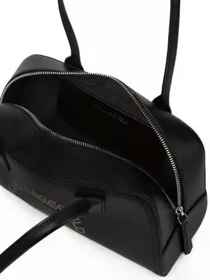 Karl Lagerfeld Small Elongated Zip Shoulder Bag