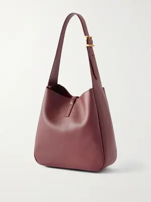 Saint Laurent Le 5 À 7 Leather Shoulder Bag - Red