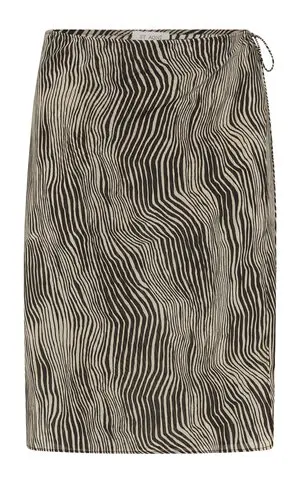 ST. AGNI Savannah Wrap Skirt - Print