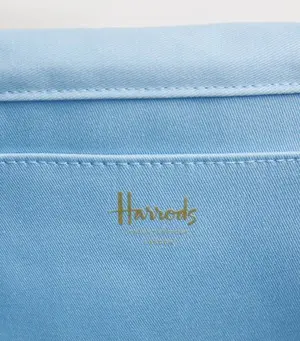 Harrods Canvas City Stories Tote Bag - Ivory