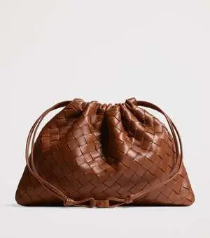 Bottega Veneta Leather Dustbag Shoulder Bag