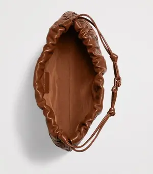 Bottega Veneta Leather Dustbag Shoulder Bag