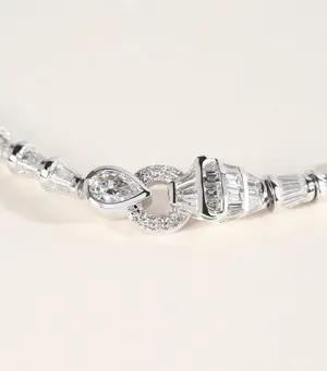 Shay 18k White Diamond Necklace