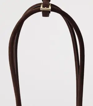 Prada Medium Suede Bonnie Shoulder Bag