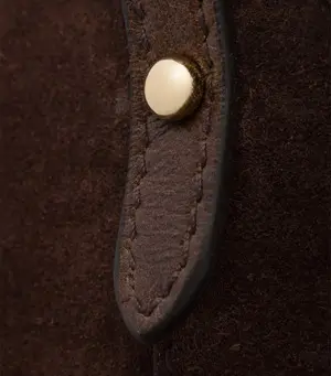 Prada Mini Suede Corsaire Shoulder Bag