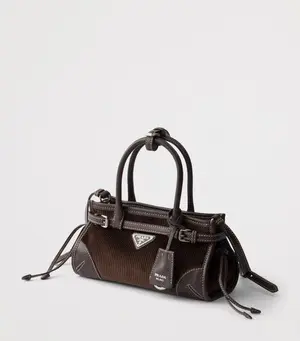 Prada Small Corduroy Bonnie Shoulder Bag