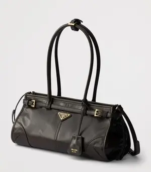 Prada Medium Leather Bonnie Shoulder Bag