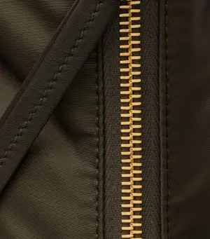 Prada Large Re-nylon And Leather Explore Shoulder Bag
